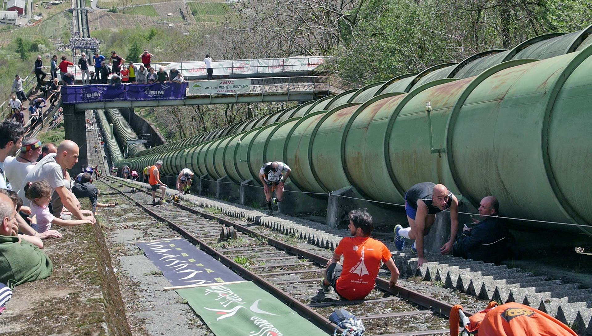 Valtellina Vertical Tube Race